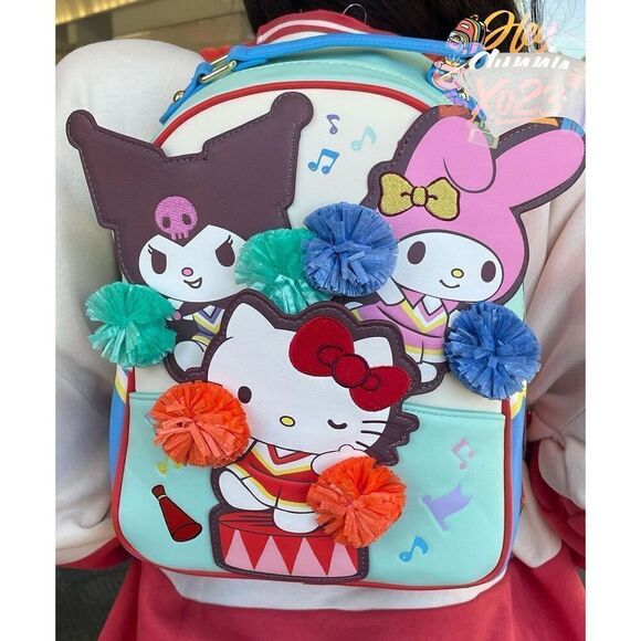 Sanrio | Bags | Sanrio Hello Kitty My Melodyand Kuromi Cheer Mini ...